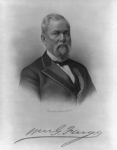 Photo:William George Fargo,Wells Fargo,American Express,c1886 | eBay