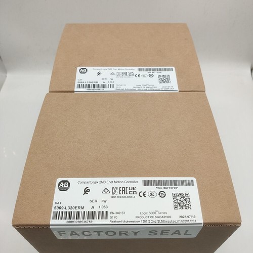 Allen Bradley 5069-L320ERM CompactLogix 5000 Controller Surplus NEW US ...