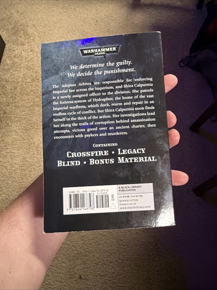 Warhammer 40K: Enforcer. The Shira Calpurnia Omnibus. By Matthew Farrer ...