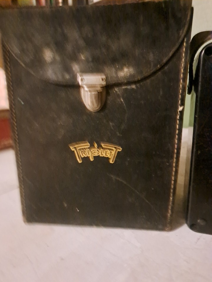 Vtg Triplett Model 630-PL Ohm Amp Meter Voltmeter with Original Case | eBay