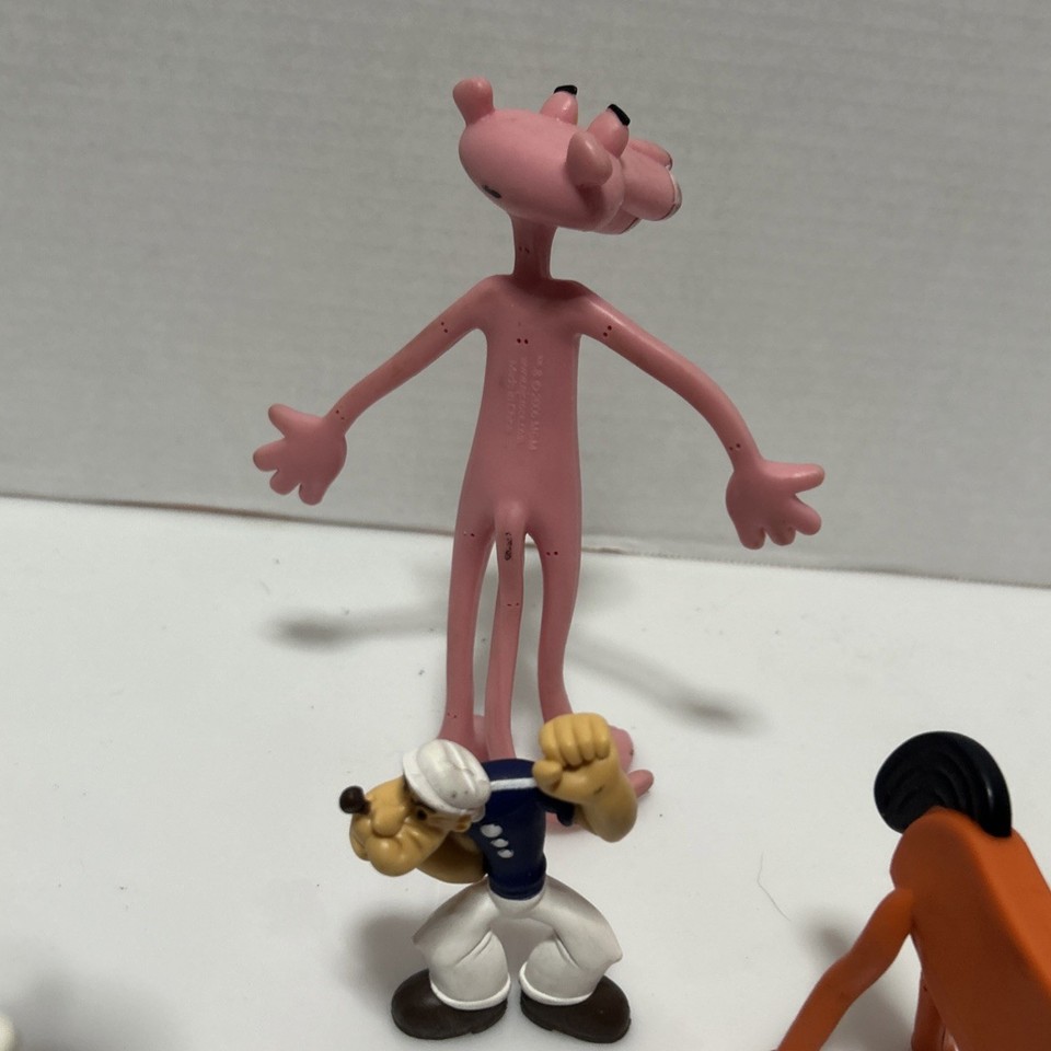 Vintage Bend Ems Gumby’s Pal Pokey, Pink Panther, Olive Oil, Pop Eye ...