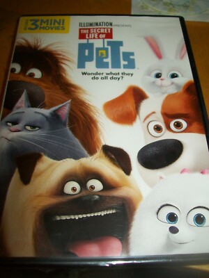 The Secret Life Of Pets DVD - BRAND NEW - SEALED - 3 Mini Movies ...