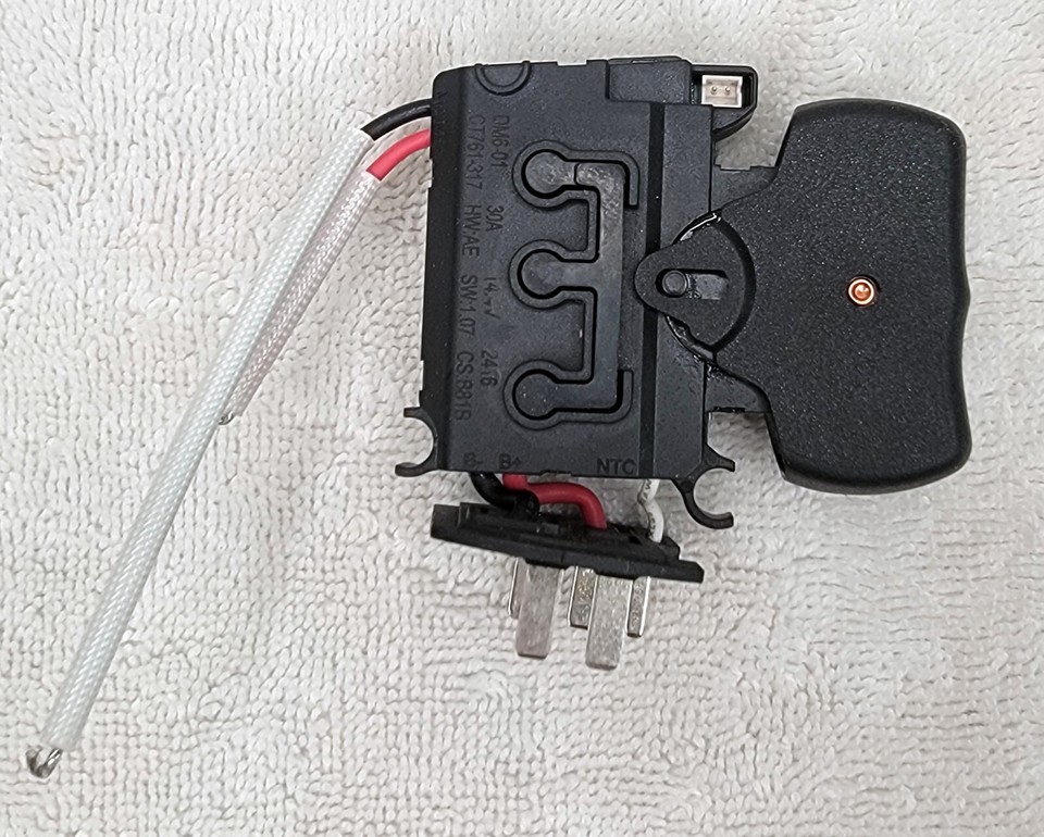 SNAP-ON TOOLS CT761 CORDLESS 14.4V IMPACT GUN REPLACEMENT TRIGGER ...