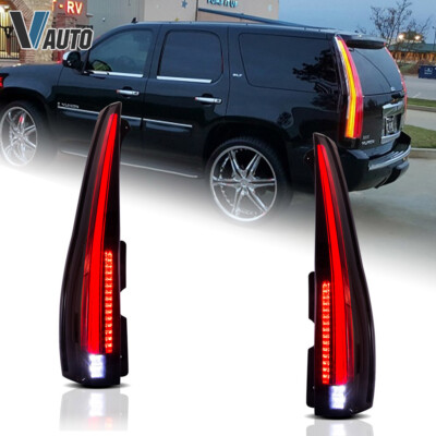 For 2007-2014 Cadillac Escalade LED Tail Lights Assembly Rear Lamp ...