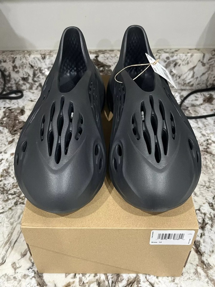 Adidas Yeezy Foam Runner RNNR Onyx (HP8739) YZY Brand New Men Size 12 ...