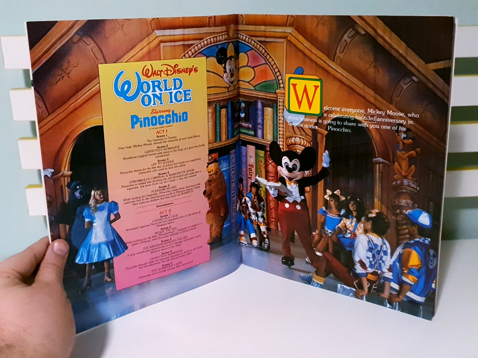 Walt Disney's World on Ice Starring Pinocchio! PB Tour Programme ...