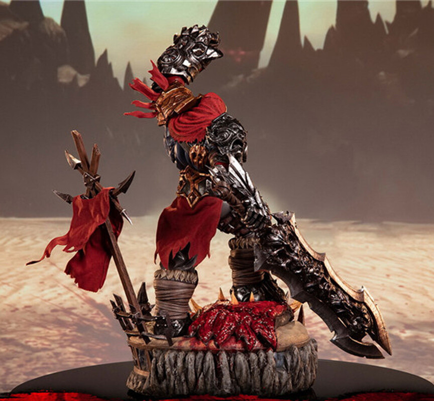 Statua Di Samael Darksiders First 4 Figures Darksiders War