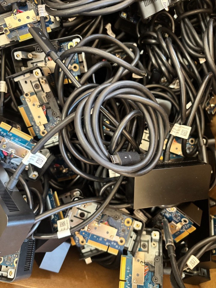 lot of 180 Dell USBC Cable Module WD19 WD19S Docking Station 0V2DJ0 ...