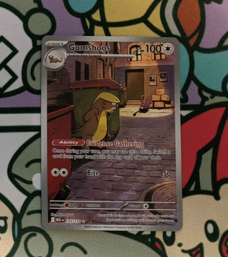 Gumshoos 153/132 NM ILLUSTRATION RATE - MEGA EVOLUTION - Pokemon | eBay