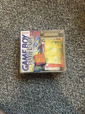 Vintage Nintendo GameBoy Clear Plastic OEM Case Play It Loud CASE ...