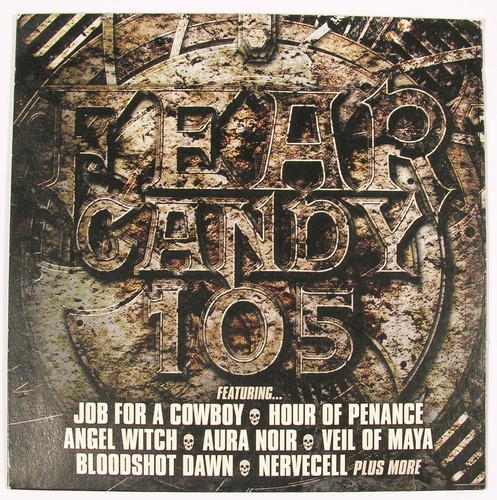 FEAR CANDY 105 TERRORIZER CD ANGEL WITCH AURA NOIR MPIRE OF EVIL ...
