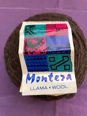 Classic Elite MONTERA Bulky Weight Wool/Llama Yarn clr 76 Brown | eBay