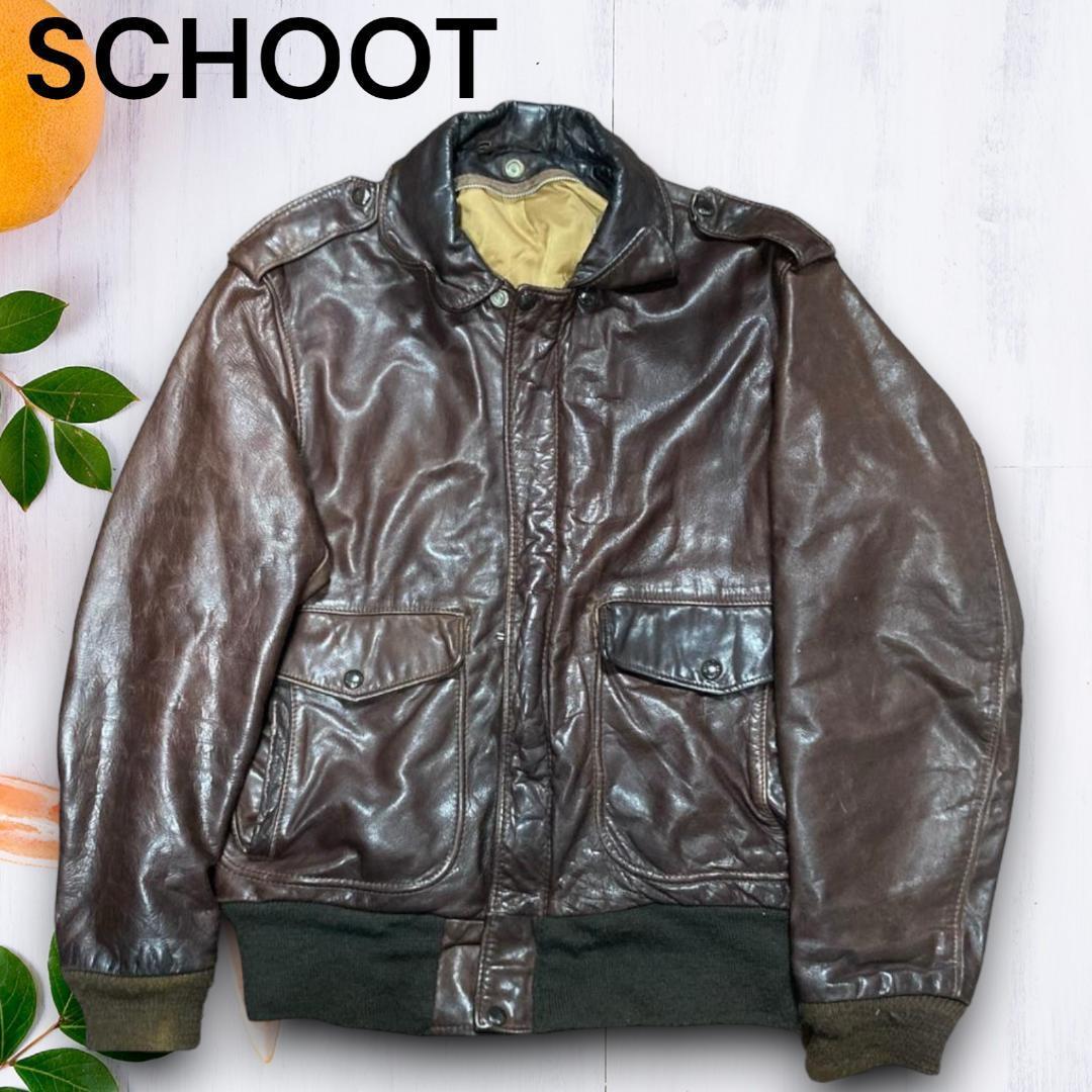 Schott Single Rider Leather Jacket Horsehide with Emb… - Gem