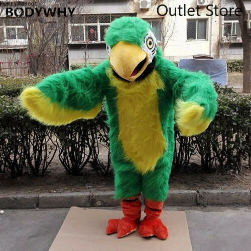 Parrot Mascot Costume Suit Cosplay Party Dress Outfits Clothing ...