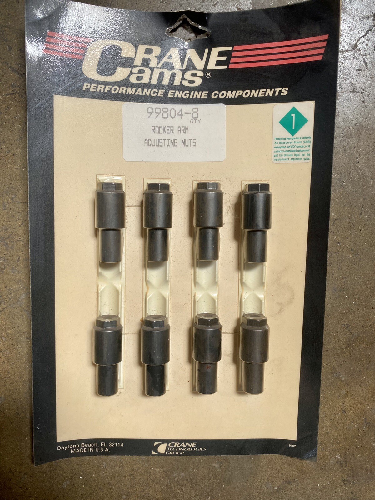 Crane Cams Rocker Arm Adjusting Nuts 99804-8 (8 pieces) | eBay