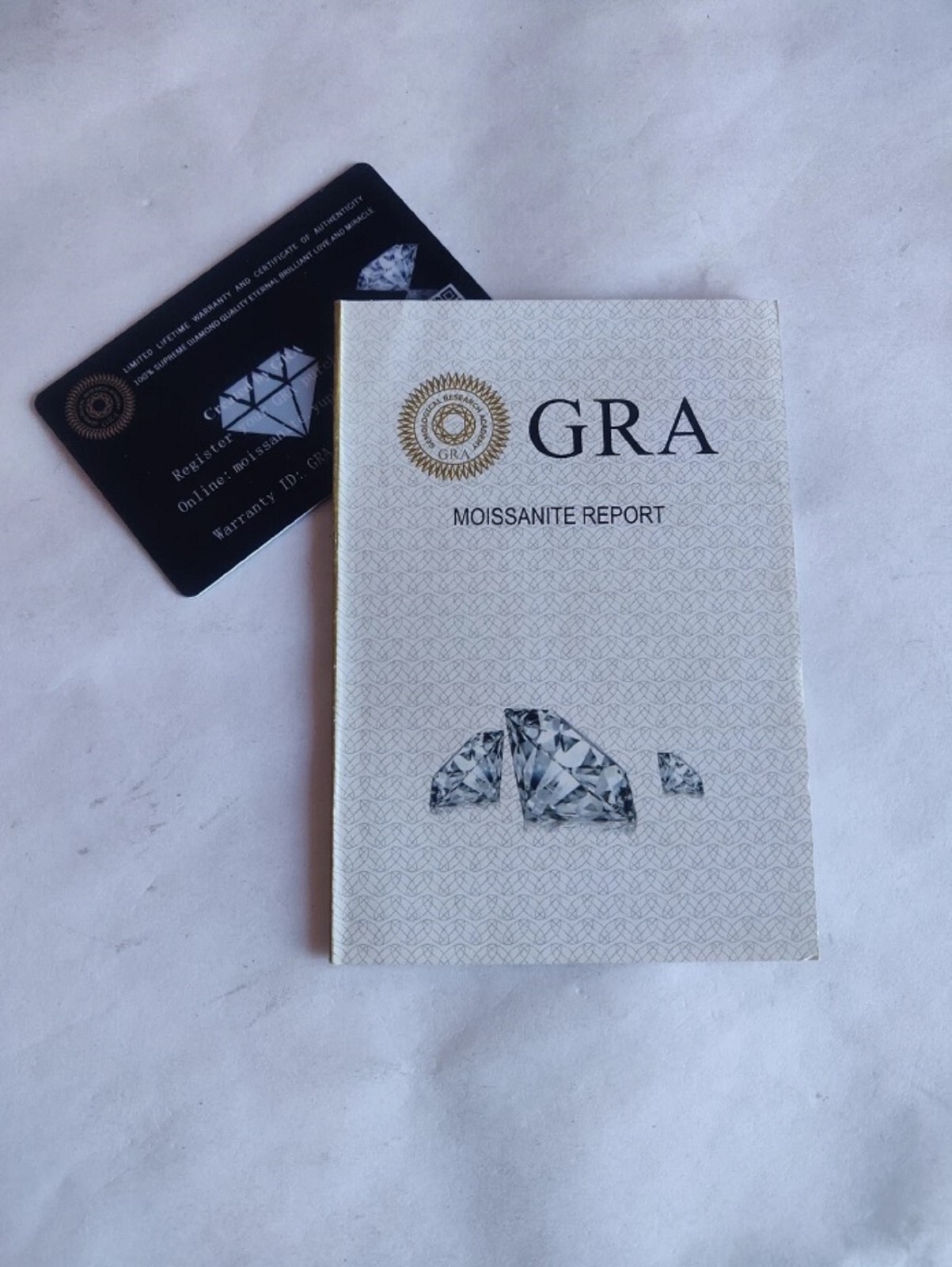 GRA Certified Round Loose Moissanite Stone D Color VVS1 4-15MM Sizes | eBay