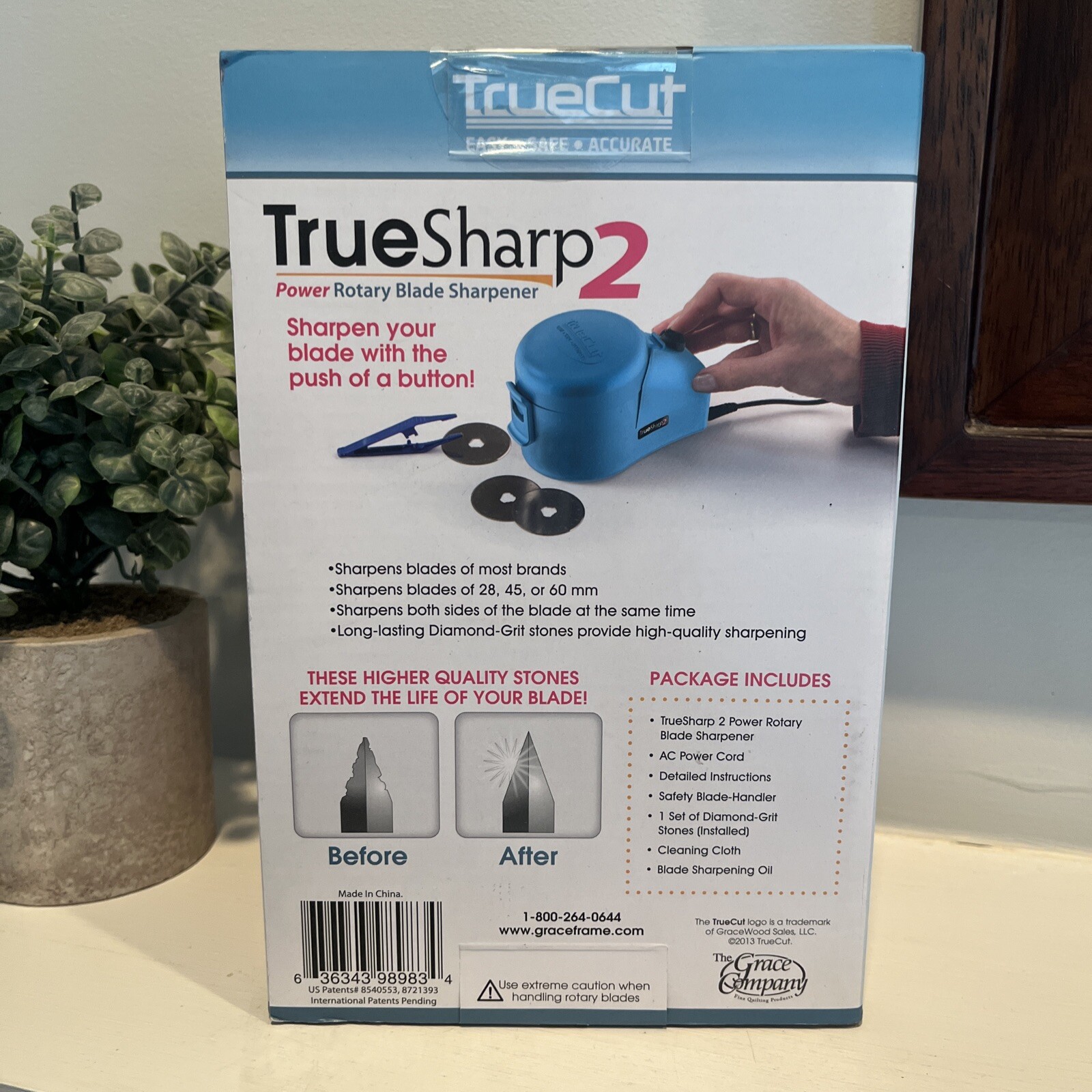TrueCut TrueSharp 2 Rotary Blade Sharpener for sale online | eBay
