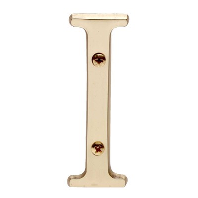 Letter "I" House Letters Solid Bright Brass 3" | Renovator's Supply | eBay