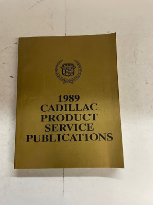1989 Cadillac Public Service Publications | eBay