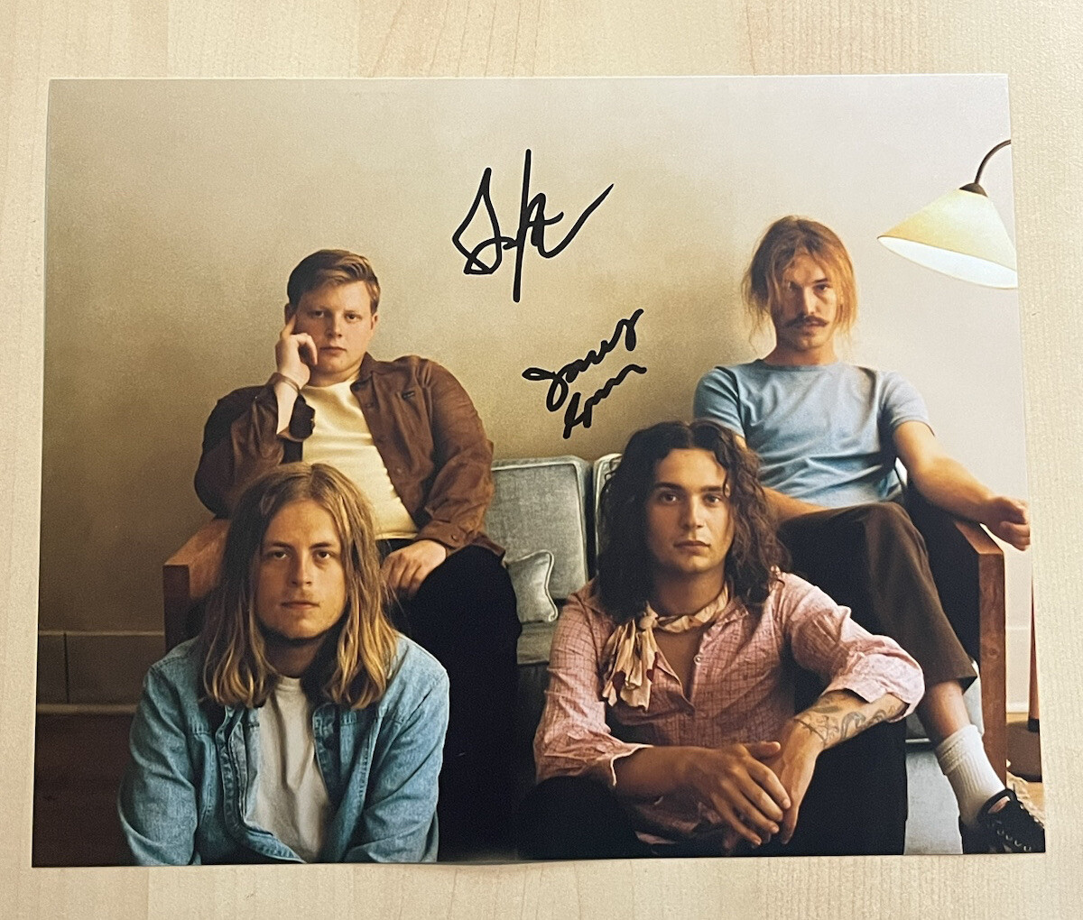 THE BACKSEAT LOVERS BAND SIGNED 8X10 PHOTO AUTOGRAPHED RARE JOSHUA ...