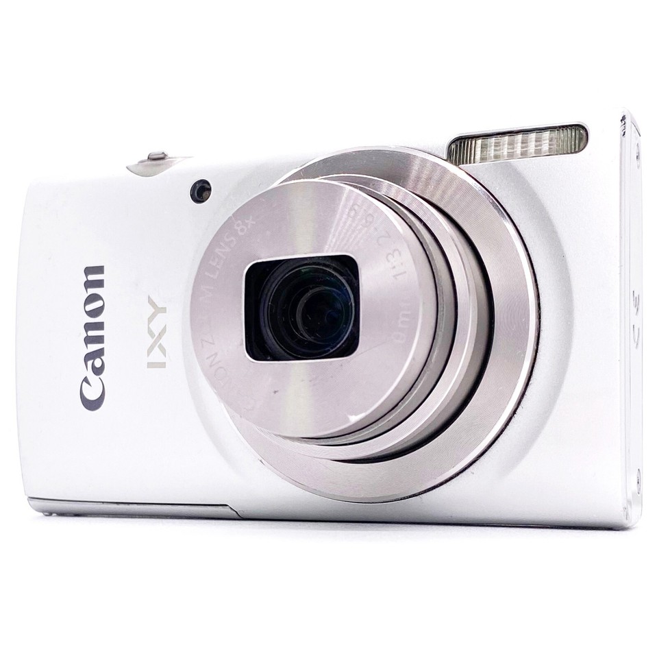 Canon IXY 180 Silver PowerShot ELPH 180 IXUS 175 20MP 8x Digital Camera ...