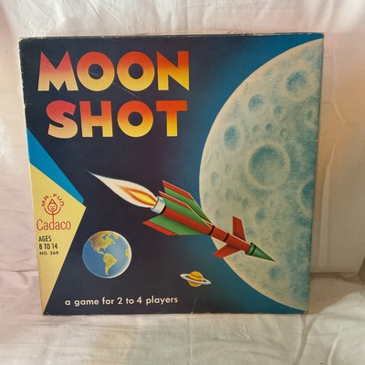 Moon Shot Cadaco 1967 Board Game Complete 269 Mr Fun Ages 8-14 Space ...