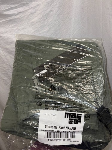 Massif Elements Pant - NAVAIR Sage Green Size L Nomex Softshell Lined ...