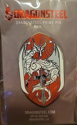 Dragonsteel Prime Pin Brandon Sanderson (Stormlight, Mistborn) | eBay