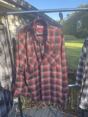 DIXXON Flannel Co HORROR SERIES “THE COUNT” Nosferatu/VAMPIRE MENS 4XL ...