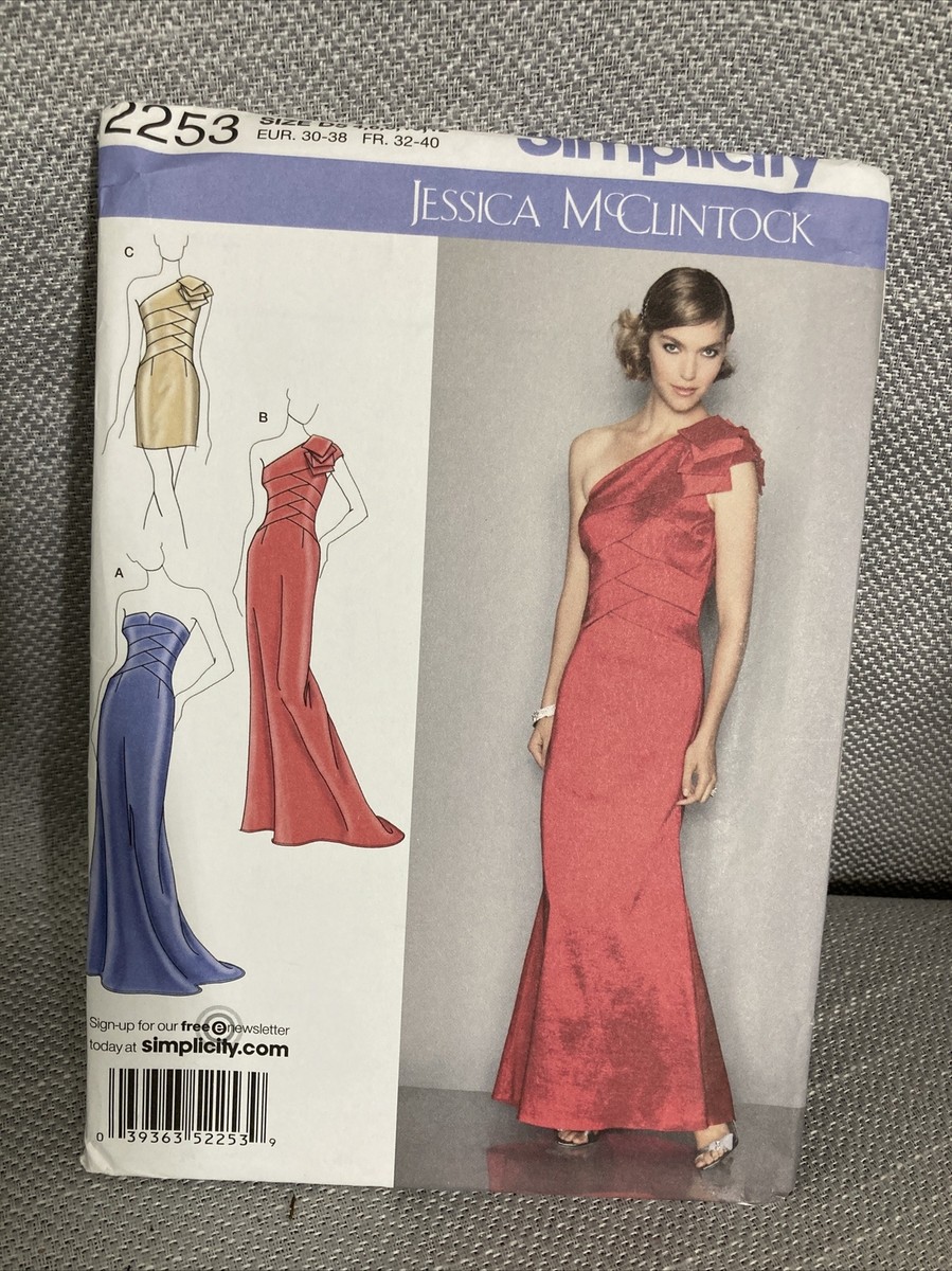 Jessica Mcclintock Patterns Special Occasion Dress With Bodice