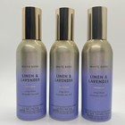 3-Pack Bath & Body Works LINEN & LAVENDER Concentrated Room Home Spray ...