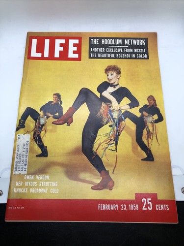 LIFE Magazine February 23, 1959 - Gwen Verdon cover | eBay