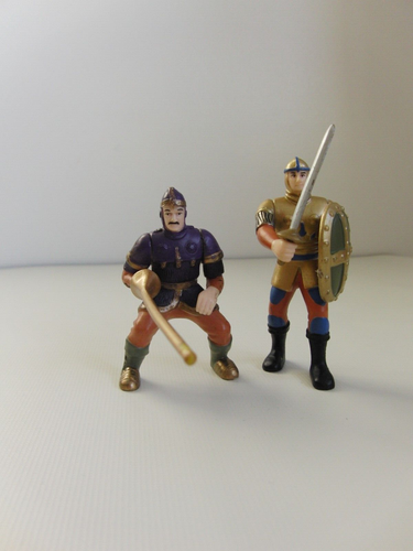 Vintage ELC Early Learning Centre Anglo Saxon Jousting Knights action ...