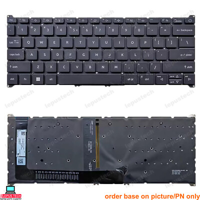 Acer A514-54 A514-55 A514-56 A515-41 A515-43 A515-44 black backlit US ...
