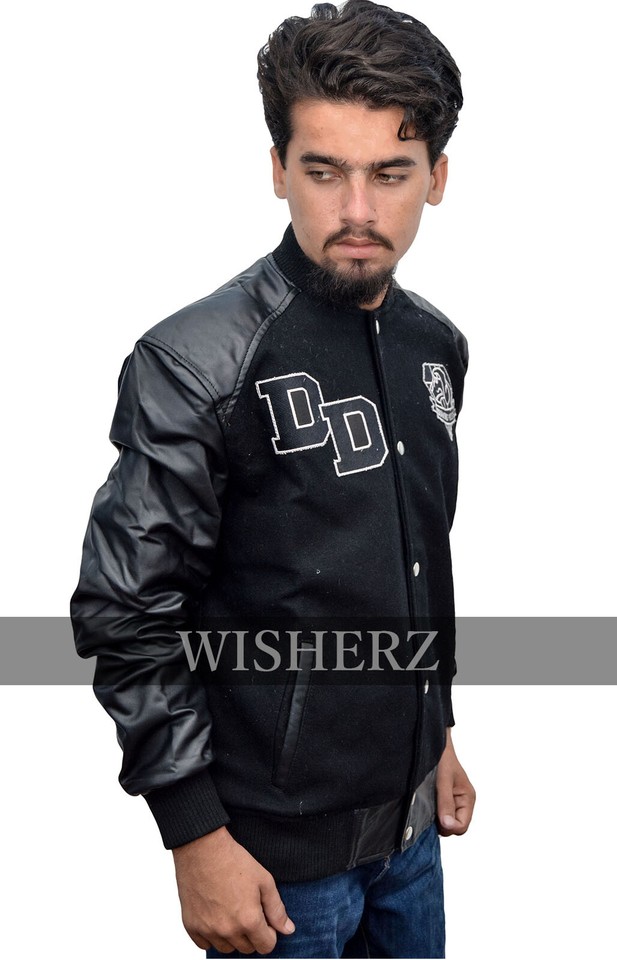 Diamond Dogs Varsity Jacket, Metal Gear Solid Big Boss Black Leather ...