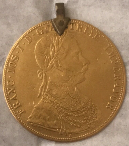 Austria 4 Ducat 1867 Gold Coin Franz Joseph 4 Ducats with Hole | eBay