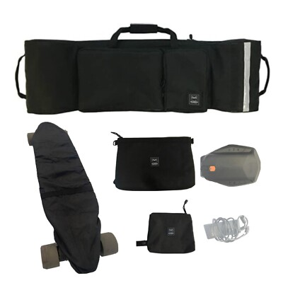 Skateboard Longboard Travel Carry Package - 1x Backpack, 1x Covers, 2x ...