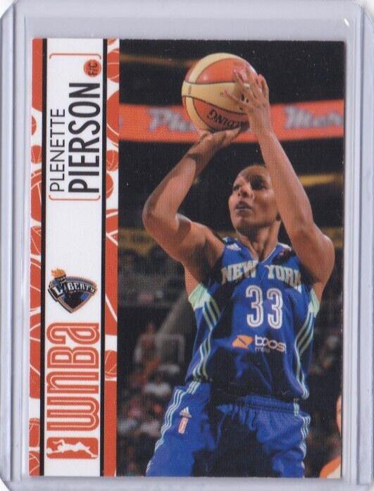 2013 Rittenhouse WNBA #58 PLENETTE PIERSON New York Liberty | eBay