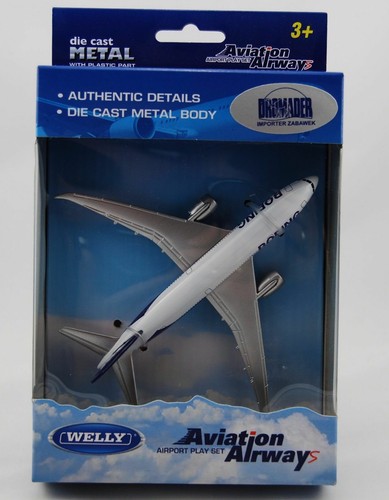 WELLY BOEING 787 DIE CAST METAL MODEL NEW IN BOX 13cm LONG PLANE | eBay