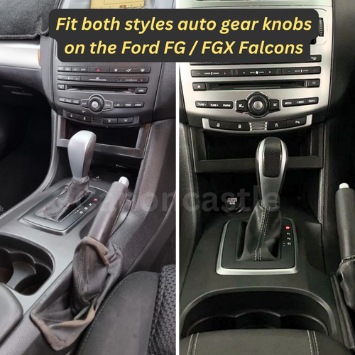 Chrome Auto Gear Knob Panel Fit FG FGX Ford Falcon XR6/XR8/G6/XT/G6E ...