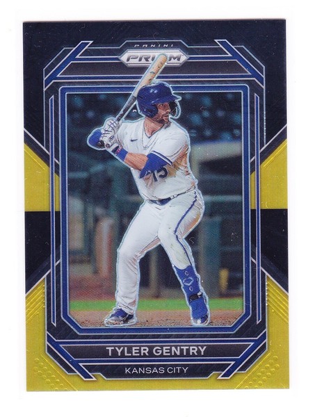 2023 Panini Prizm - Black Gold Prizm #73 Tyler Gentry, Tyler Gentry /5 ...