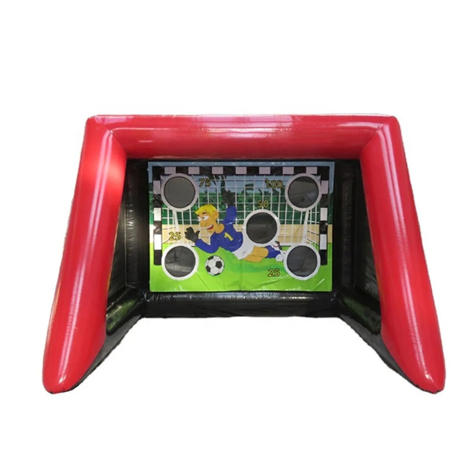 Inflatable Football Soccer Penalty Shoot Gate Football Kick Goal ...