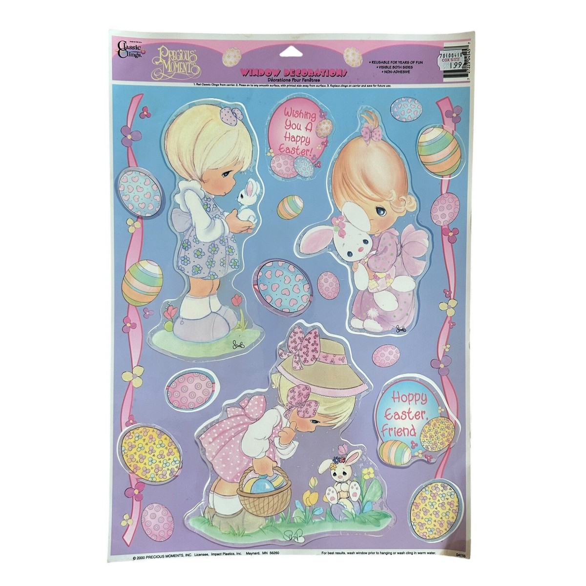 Precious Moments Window Clings