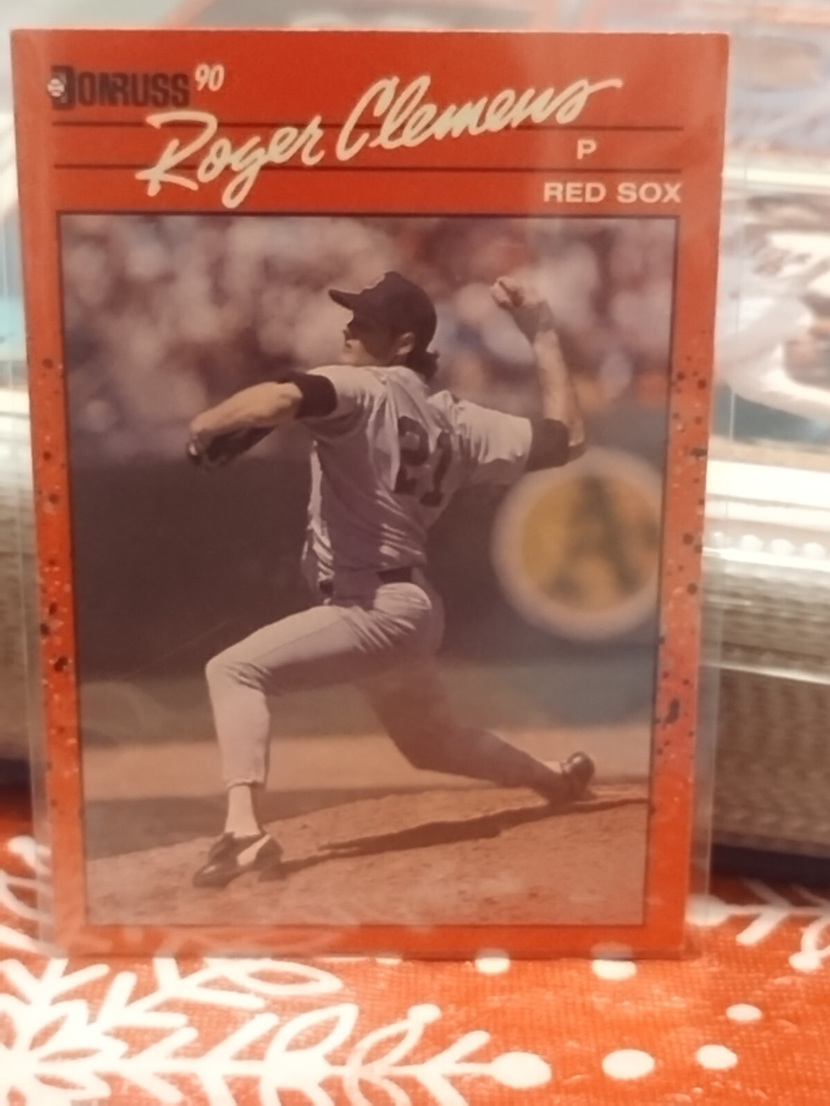 1990 Donruss card #184 - Roger Clemens - *ERROR* Baseball Card MINT | eBay