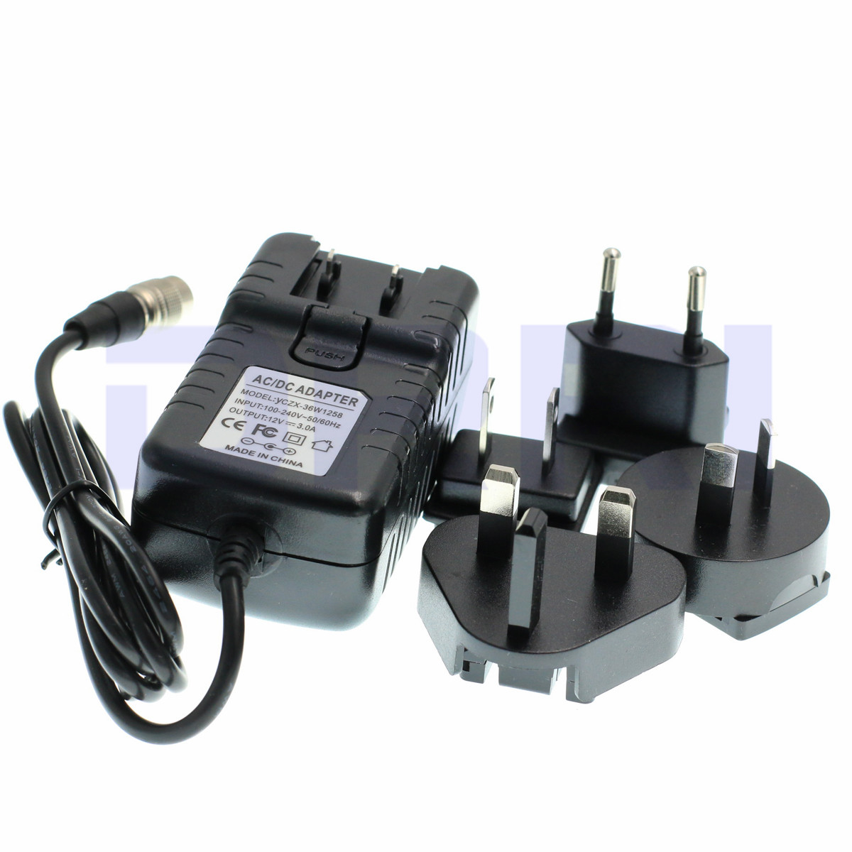 4 pin male Hirose Power Supply adapter for Sound Devices 633 644 688 ...