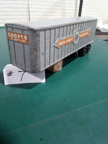 Matchbox M9 Cooper Jarrett Interstate Trailer, Note Variation Details 7 ...