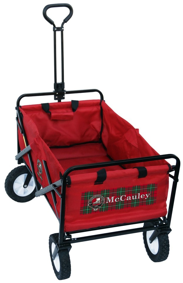 McCauley Tartan and Clan Badge Imprinted Collapsible Folding Wagon | eBay
