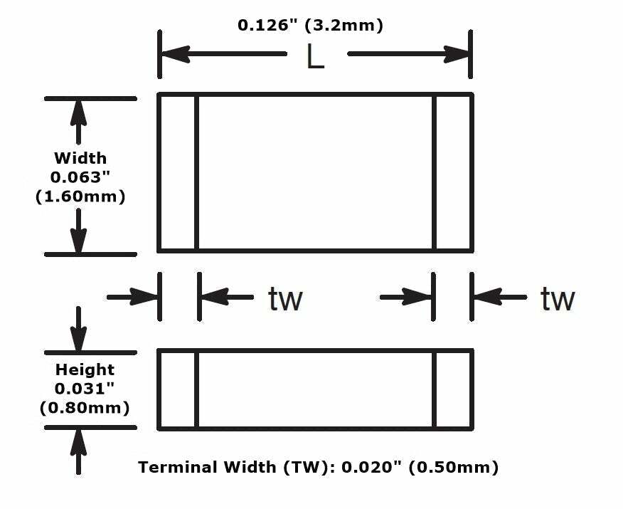 NTE SMC-1206Z-224 Ceramic 0.22uF @ 50V Z5U 1206 Surface Mount Caps~ 20 ...