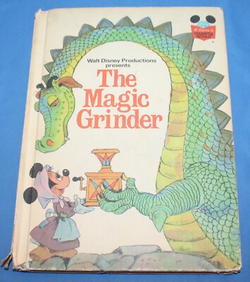 Vintage 1975 Walt Disney The Magic Grinder Wonderful World Of Reading ...