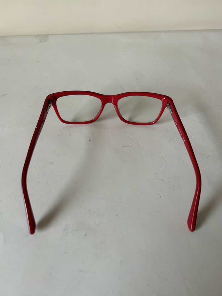 Ray Ban Youth/kids RB 1536 3573 Eyeglass Frames Only Black Red 48-16 ...
